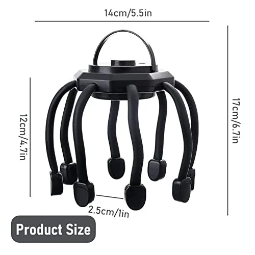 Head Octopus Massager Therapy Device