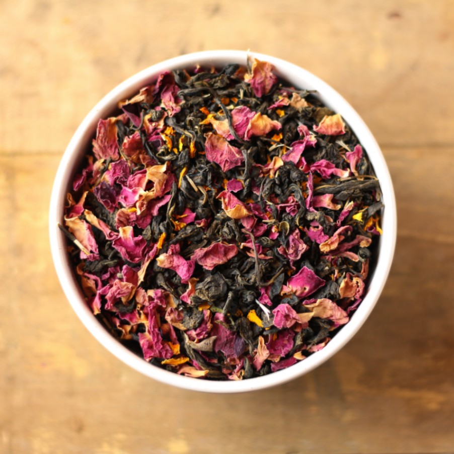 rose green tea