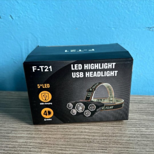 Usb Rechargeable Led Headlight Super Bright 5 Working Modes Headlamp ...